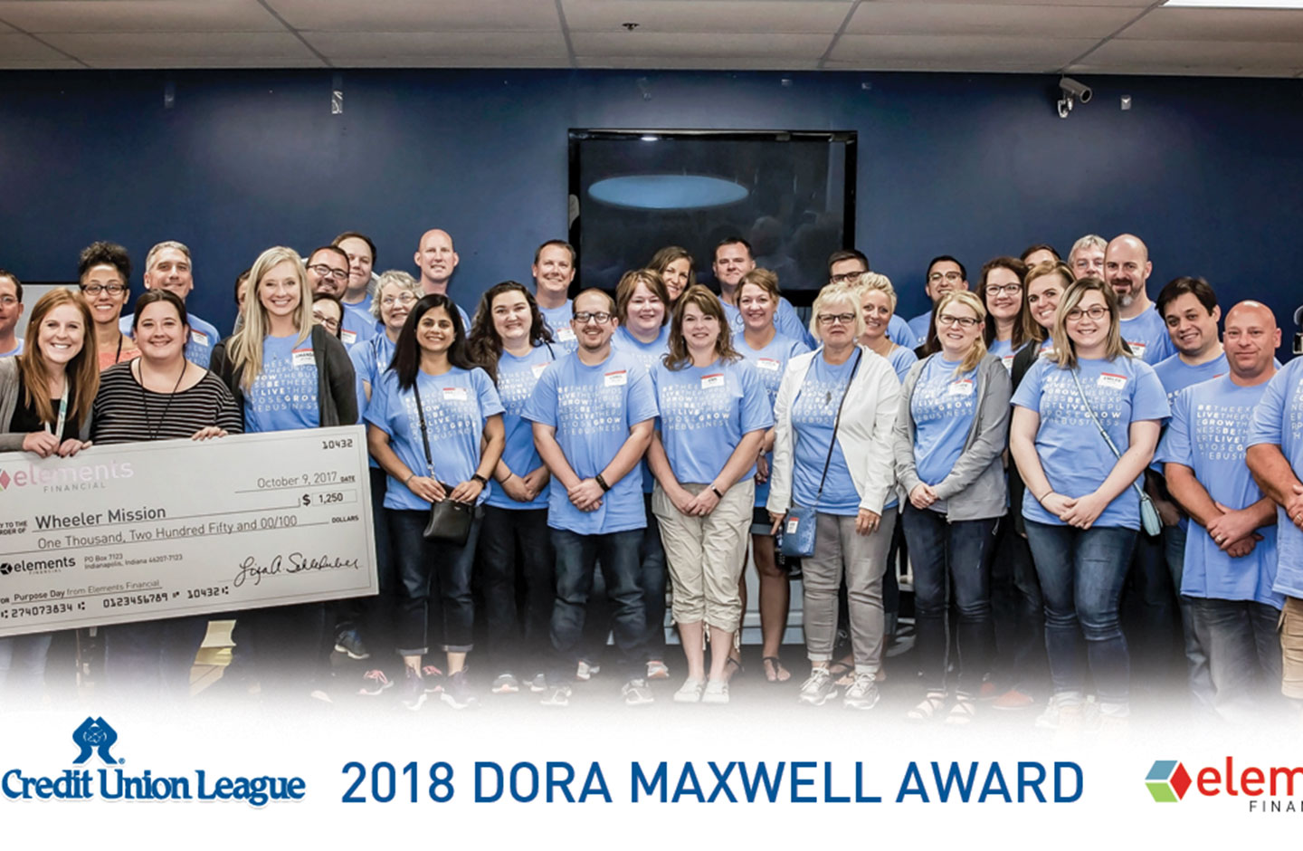 Elements Receives Dora Maxwell Award | Elements Financial